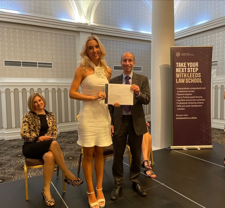 Leeds Law School talent shines bright at awards ceremony | Leeds ...