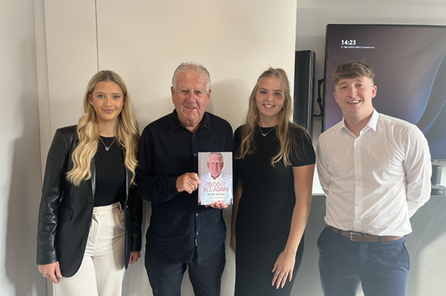 Journalism students interview Sir Bob Murray as he unveils ...