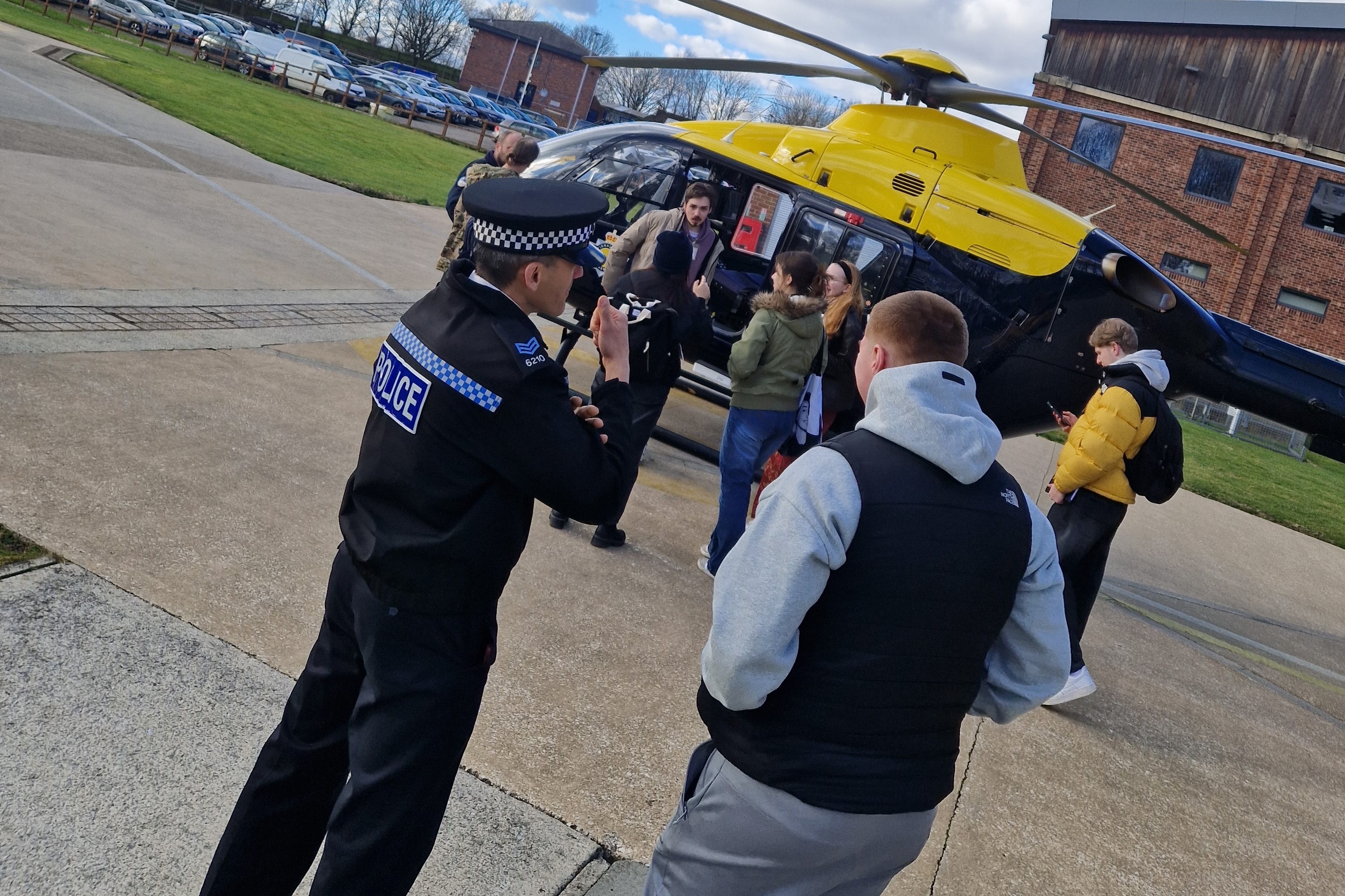 Leeds Beckett University screenwriting students visit police training ...