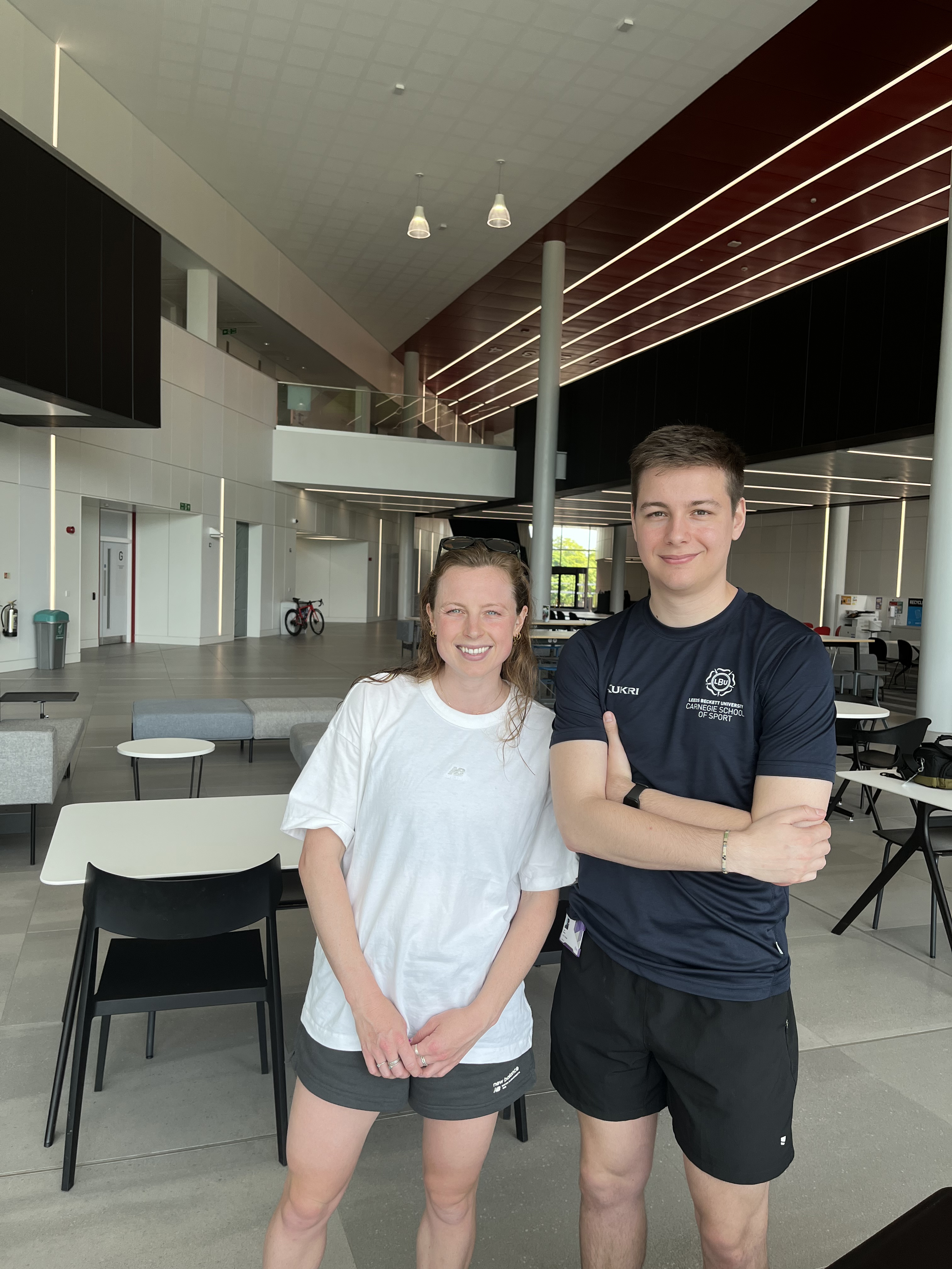 Students at Carnegie School of Sport work with Elite Athletes | Leeds ...